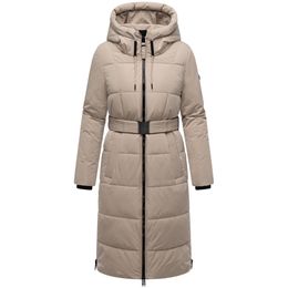 Navahoo Damen Steppmantel "Herbstnebel 14", beige, Gr. XS, Obermaterial: 100% Polyester; Innenfutter: 100% Polyester; Wattierung: 100% Polyester;