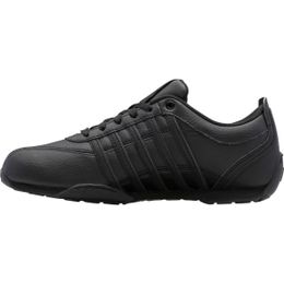 K-Swiss Herren Sneaker "Arvee 1.5", Gr. 47, schwarz, Leder, unifarben, unifarben mit Farbeinsatz, Schuhe