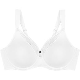 Triumph Damen Minimizer-BH "True Shape Sensation", Gr. 95, wei&szlig;, Jersey, Obermaterial: 65% Polyamid, 26% Elasthan (LYCRA), 9% Polyester, BHs,
