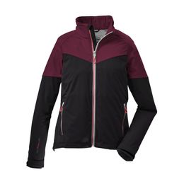 Killtec Damen Softshelljacke "KOS 29 WMN SFTSHLL JCKT", grau, Gr. 42, Oberstoff: Oberseite: 100% Polyester, R&uuml;ckseite: 100% Polyester, Jacken,