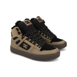 DC Shoes Herren Winterboots "Pure High WNT", Gr. 10,5, schwarz, Obermaterial: Leder / Futter: Textil / Außensohle: Gummi, Schuhe