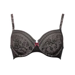 Anita Damen B&uuml;gel-BH "B&uuml;gel BH Fleur", Gr. 80, schwarz, Spitze, Obermaterial: 85% Polyamid PA. 15% Elasthan EL., BHs