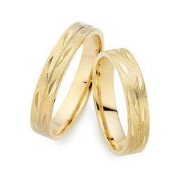 Phoenix PH&Ouml;NIX Damen Trauring "Schmuck", 60, Gelbgold 333, 4mm, gold, Gelbgold 333, Fingerringe, Made in Germany