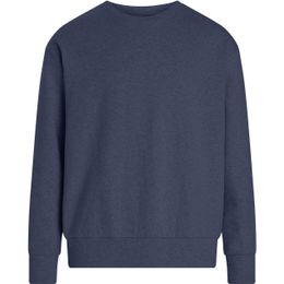 Herren Sweatshirt "SWEATSHIRT", Calvin Klein Underwear, Gr. L, blau, Sweatware, Obermaterial: 98% Baumwolle, 2% Elasthan, meliert, Sweatshirts, mit