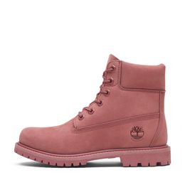 Timberland Damen Schn&uuml;rboots "Timberland Premium 6 INCH LACE UP", Gr. 36, rosa, Leder, Schuhe, Winterstiefel, Schn&uuml;rstiefel, Winterschuhe, wasserdicht