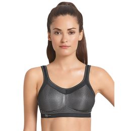 Anita Damen Sport-BH "Sport BH momentum", Gr. 75, schwarz, Obermaterial: 70% Polyester PES. 15% Polyamid PA. 15% Elasthan EL., BHs