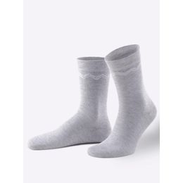 w&auml;schepur W&Auml;SCHEPUR Damen Socken, Gr. 1, bunt, 80% Baumwolle, 18% Polyamid, 2% Elasthan, Socken