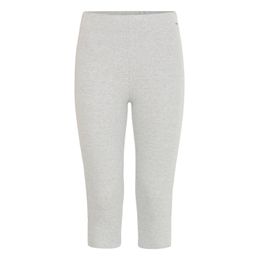 oxmo Damen 3/4-Leggings "3/4-Leggings OXLov", Gr. XS, grau, Obermaterial: 95% Baumwolle CO. 5% Elasthan EL., Hosen