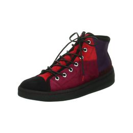 Think! THINK Damen Sneaker "Think Sneaker Veloursleder", Gr. 38,5, schwarz, Veloursleder, Schuhe
