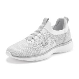 Lascana Damen Sneaker "Slipper, Halbschuh, Turnschuhe", Gr. 35, grau, Obermaterial: 100% Textilmaterial. Decksohle: 100% Textilmaterial. Futter: 100%