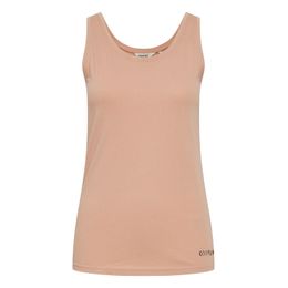 oxmo Damen Crop-Top "Top OXPina", rosa, Gr. XS, Obermaterial: 100% Baumwolle CO., Tops