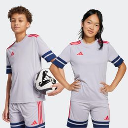 Jungen Fu&szlig;balltrikot "SQUA25 JSY Y", rot, Gr. 116, adidas Performance, Obermaterial: 100% Polyester, Trikots