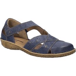 Josef Seibel Damen Sandale "Rosalie 03, dunkelblau", Gr. 38, blau, Obermaterial: 100% Rindsleder Leather cow., Schuhe