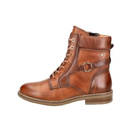 Pikolinos Damen Schnürstiefelette "Pikolinos Stiefelette Leder", Gr. 38brandy, Leder, Schuhe