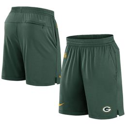 Nike M&auml;dchen Sporthose "Nike Shorts Green Bay Packers Nike Dri-FIT Knit", gr&uuml;n, Gr. L, 100% Polyester, Hosen