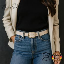 AnnaMatoni Damen Lederg&uuml;rtel "AnnaMatoni Lederg&uuml;rtel Mali Lederg&uuml;rtel Mali", blau, Gr. 120, 100% Leder, G&uuml;rtel
