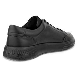 Ecco Herren Sneaker "Ecco Move M", Gr. 43, schwarz, Leder, Schuhe, Halbschuh, Freizeitschuh, Schn&uuml;rschuh mit softem Schaftrand