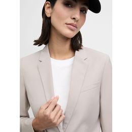 Cinque Damen Blusenblazer "CIBOOMI", beige, Gr. 44, Web, Obermaterial: 53% Polyamid, 43% Schurwolle, 4% Elasthan, Blazer, Mit Markenlabelpl&auml;ttchen