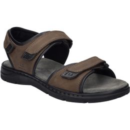 Josef Seibel Herren Sandale "Marlon 05, brasil-kombi", Gr. 41brasil, kombi, Obermaterial: 80% Rindsleder Leather cow. 20% Textilmaterial TEXMAT.,
