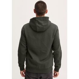 Blend Herren Sweatjacke "BL Sweatjacke BHDownton Zipthrough", gr&uuml;n, Gr. L, kontrastfarbene Details, unifarben, Sweatware, Obermaterial: 50%