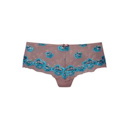 Nuance Damen Panty, Gr. 56, grau, Spitze, Obermaterial: 83% Polyamid, 17% Elasthan, Unterhosen, mit edler Stickereispitze in floraler Optik