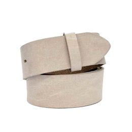 Damen G&uuml;rtelriemen, beige, Gr. 80, RETTUNGSRING G&Uuml;RTEL, Leder, G&uuml;rtel