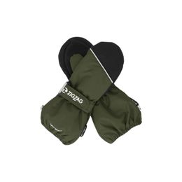 ZIGZAG M&auml;dchen Skihandschuhe "Shildon", gr&uuml;n, Gr. 104, mehrfarbig, 100% Polyester, Handschuhe, mit reflektierenden Elementen