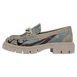 DOGO Damen Loafer "Cindy Loafer Panda Hug Damen Halbschuhe", Gr. 38, blau, Lederimitat, Schuhe, Handgefertigt