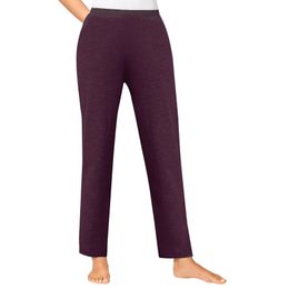 feel good Damen Jerseyhose, Gr. 18, bunt, 95% Baumwolle, 5% Elasthan, Meliert:60% Baumwolle, 5% Elasthan, 35% Polyester, unifarben, Hosen
