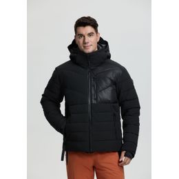 Luhta Herren Skijacke "Luhta Jacke Kaakkurivaara", schwarz, Gr. 50, 88% Polyester, 12% Elasthan, Jacken