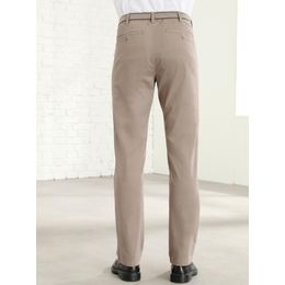 CLASSIC Herren Stretch-Hose, beige, Gr. 23, unifarben, 98% Baumwolle, 2% Elasthan, Hosen