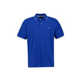 Gant Herren Poloshirt "Poloshirt TIPPING PIQUE POLO 1er Pack", blau, Gr. M, Obermaterial: 100% Baumwolle CO., Shirts