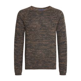 Blend Herren Strickfleece-Pullover "Strickpullover BHDan", orange, Gr. M, Obermaterial: 50% Baumwolle CO. 50% Polyacryl PAN., Pullover