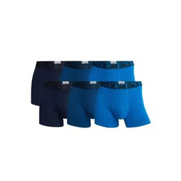CR7 Herren Boxershorts "Boxershort 6er Pack", Gr. XXL, blau, Obermaterial: 95% Baumwolle CO. 5% Elasthan EL., Unterhosen