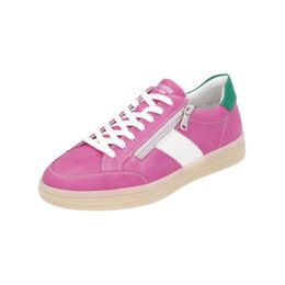 Remonte Damen Sneaker "Remonte Sneaker Leder", Gr. 39, pink, Leder, Schuhe