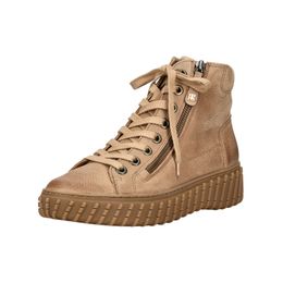 Paul Green Damen Ankleboots "Paul Green Stiefelette Nubukleder", Gr. 40, braun, Nubukleder, Schuhe