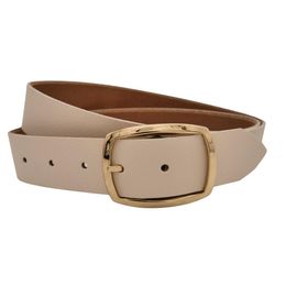 AnnaMatoni Damen Lederg&uuml;rtel "AnnaMatoni Lederg&uuml;rtel mp Lederg&uuml;rtel mp", beige, Gr. 100, 100% Leder, G&uuml;rtel