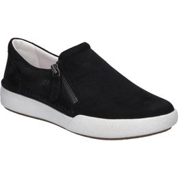 Josef Seibel Damen Sneaker "Claire 20, schwarz", Gr. 38schwarz, Obermaterial: 100% Rindsleder Leather cow., Schuhe