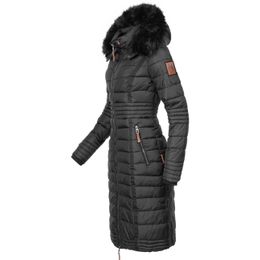 Navahoo Damen Wintermantel "Umay", schwarz, Gr. XXXL, clean, Oberstoff: 100% Polyester. Futter: 100% Polyester. Wattierung: 100% Polyester.