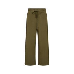 Chinohose soyaconcept "Soya Concept Trouser SC_BANU", Damen, Gr. L, Normalgrößen, 7965 schwarz olive, Obermaterial: 48% Modal, 48% Polyester, 4% Elasthan, Hosen