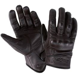 Roleff Motorradhandschuhe "RO 71", XL, schwarz, Handschuhe, für den Sommer, mit Polsterung