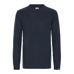 !Solid SOLID Herren Strickfleece-Pullover "Strickpullover SDAron", blau, Gr. XL, Obermaterial: 100% Polyacryl PAN., Pullover