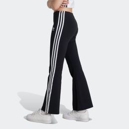 Kinder Leggings "FLAI LEGGINGS", schwarz, Gr. 146, adidas originals, Obermaterial: 93% Baumwolle, 7% Elasthan, Hosen