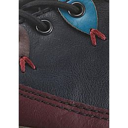 Rieker Damen Slip-On Sneaker, Gr. 40, bunt, Lederimitat, Textil, kontrastfarbene Details, Schuhe, Slipper, Schlupfschuh mit sportlichem
