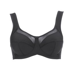 Anita Damen Entlastungs-BH "Komfort BH Clara", Gr. 80, schwarz, Obermaterial: 85% Polyamid PA. 15% Elasthan EL., BHs