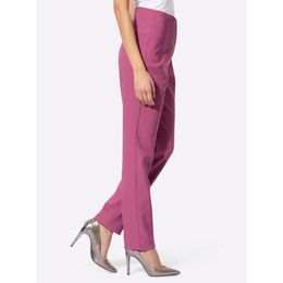CR&Eacute;ATION L CREATION L Damen Webhose, lila, Gr. 40, unifarben, 89% Polyester, 11% Elasthan, Hosen