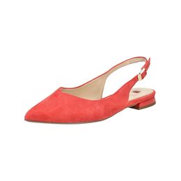 Högl HÖGL Damen Ballerina "Högl Ballerinas Leder", Gr. 42, orange, Leder, Schuhe
