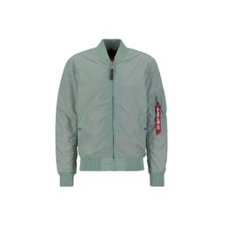 Herren Bomberjacke "MA-1 TT Light", grün, Gr. S, Alpha Industries, Obermaterial: 100% Nylon, Futter: 100% Nylon, Jacken