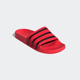 Herren Badesandale "ADILETTE SLIDES", adidas originals, Gr. 39, schwarz, Synthetik, Schuhe