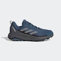 adidas terrex Herren Wanderschuh "TERREX ANYLANDER", Gr. 45, blau, Textil, Schuhe
